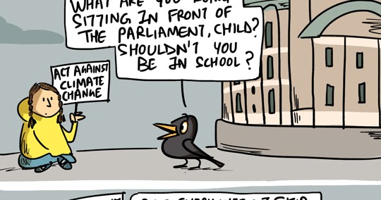 Green Humour: Greta Thunberg