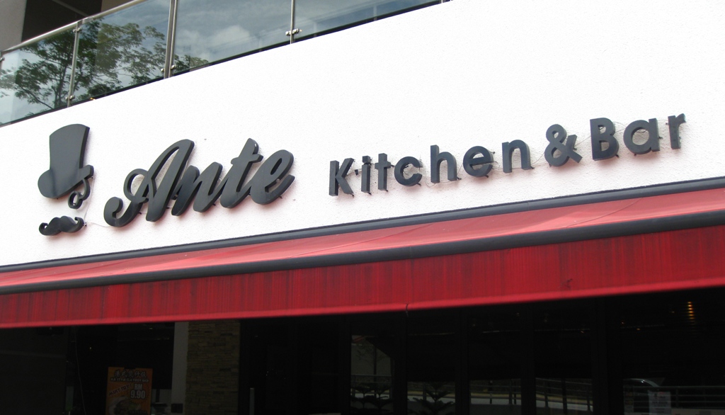 Ante Kitchen & Bar, Solaris Dutamas, KL