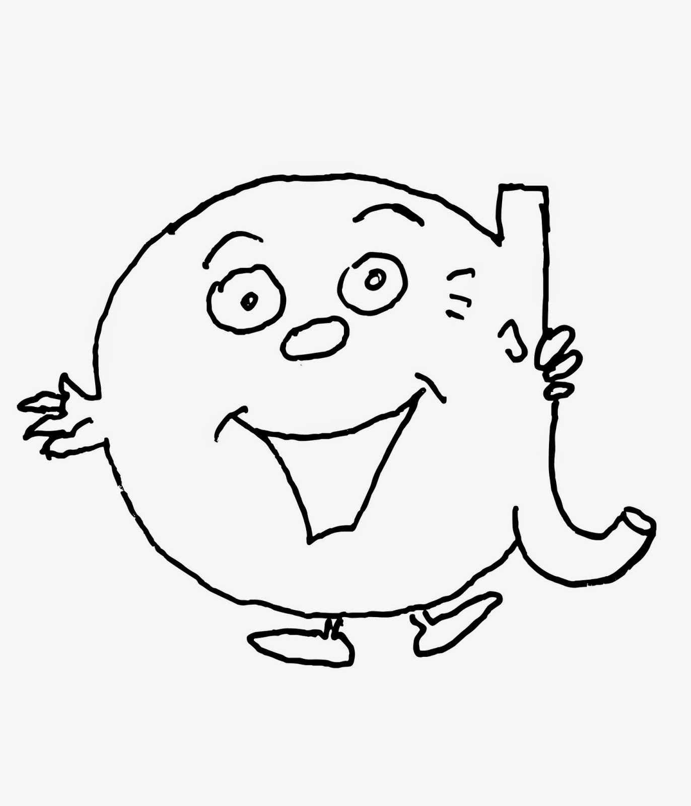 Apprendre avec maman: coloriage la Planète des Alphas