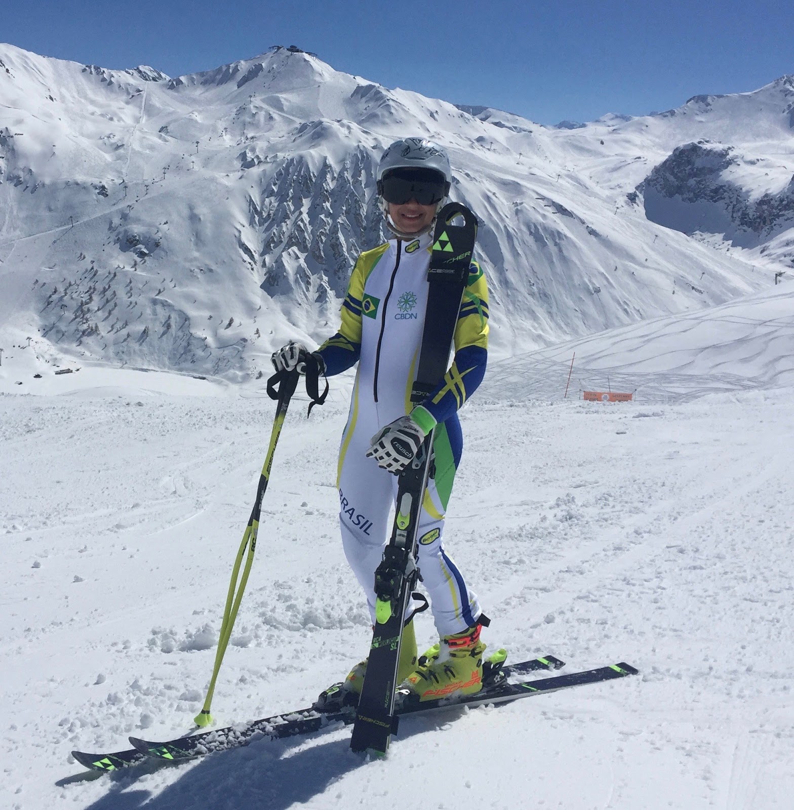 De olho em 2018, Isabella Springer abre temporada olímpica na neve