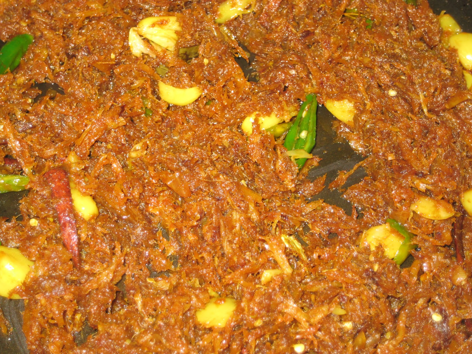 Bengali Style Mashed Dry Fish -We call it " Loitka Sutki" ~ Lucky's Recipes