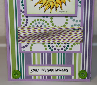 Crafty Girl 21!: Sunny Birthday Card