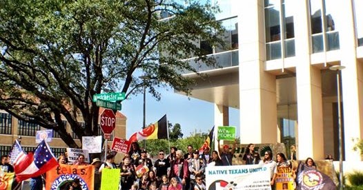 CENSORED NEWS: Photos Dallas Protest of Energy Transfer Patrners 'NO DAPL'