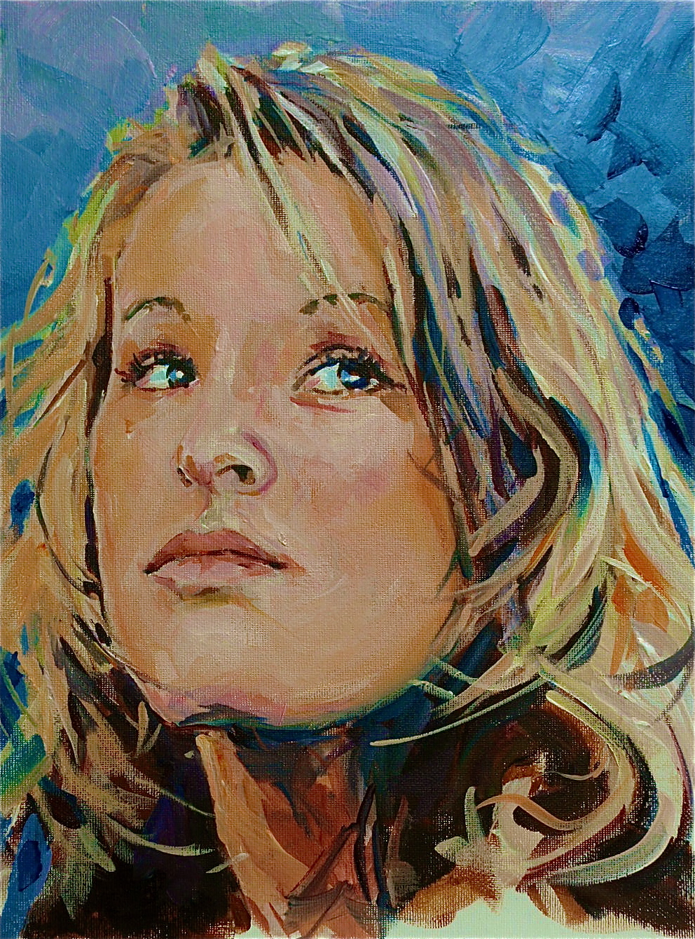 David Lobenberg: Acrylic Portrait