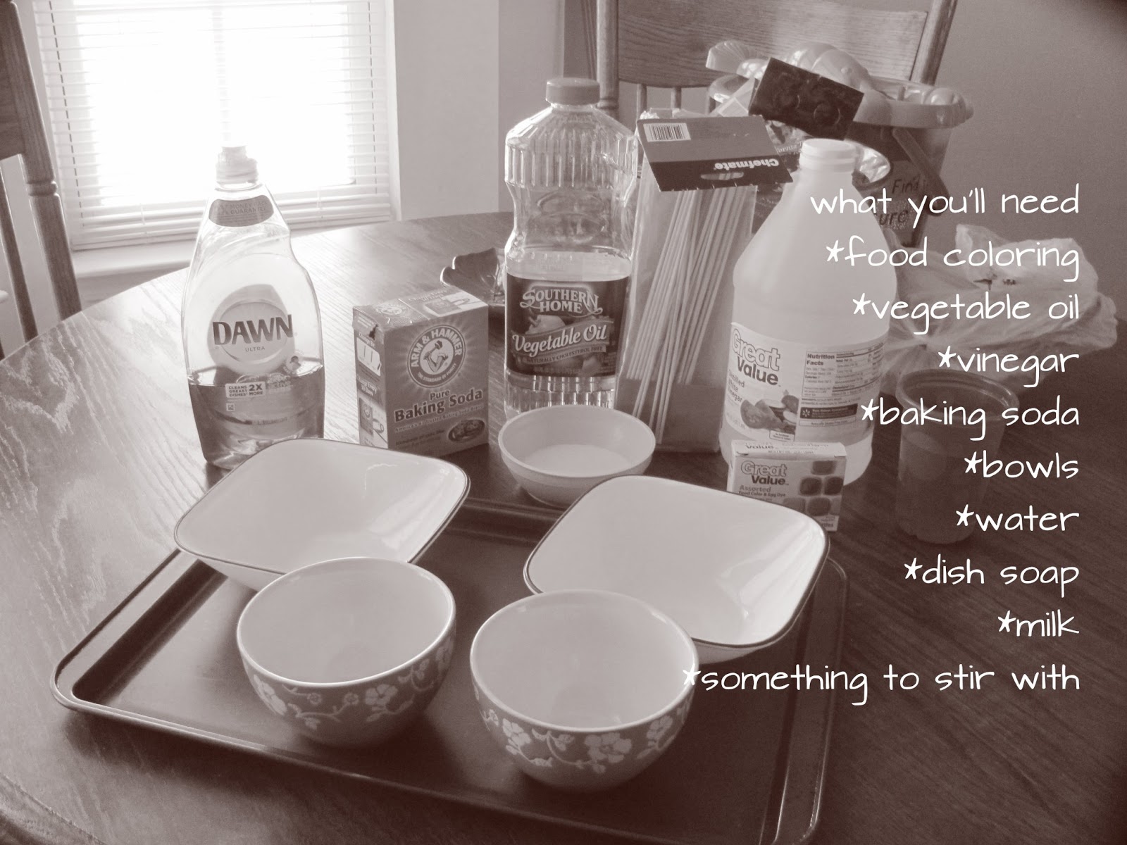 2 Moms and a Blog: Experimenting with food coloring!