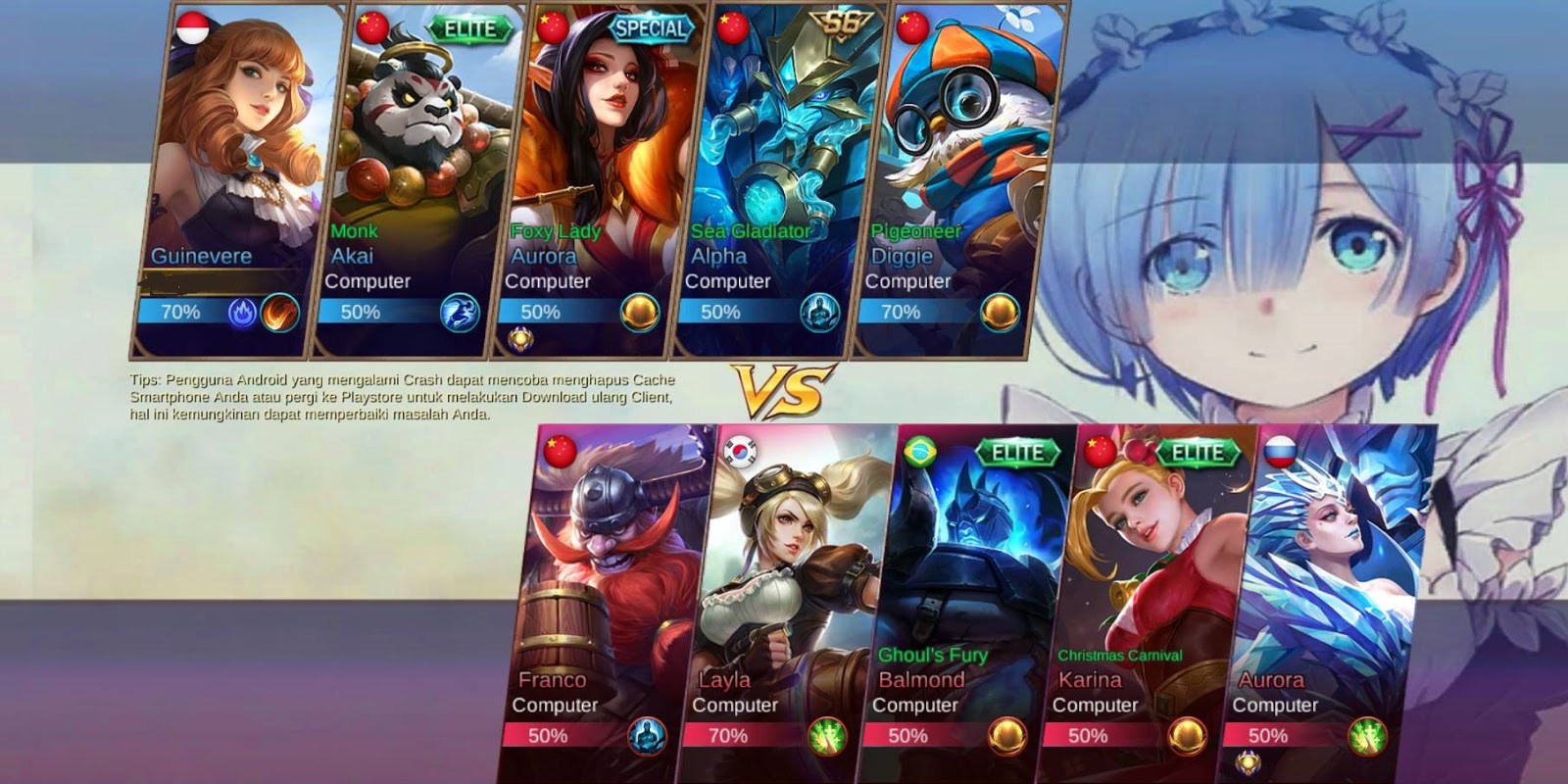 Rem (Mod Mobile Legend)