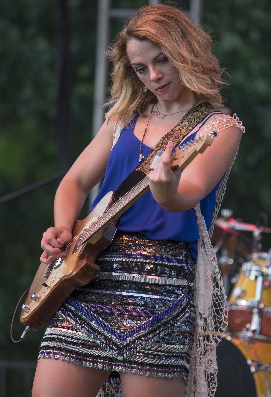 kcjazzlark: Molly Hammer and Samantha Fish at Jazz in the Woods