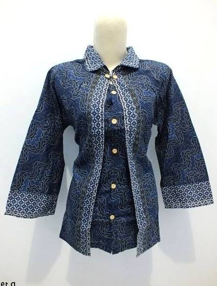 10 Model Baju Batik Kerja Guru Modis Elegan Terbaru 2020