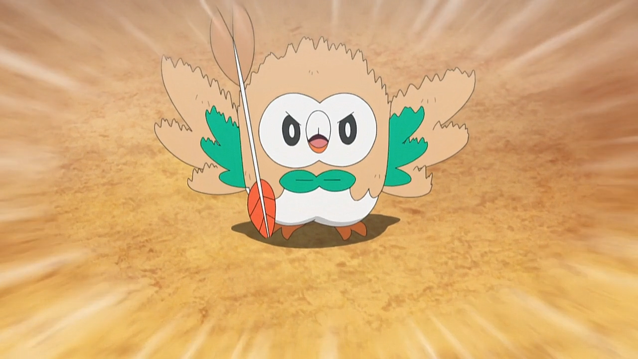 Attack Dex - Rowlet ~ Pokémonster Dex || Acervo de Imagens de Digimon e ...
