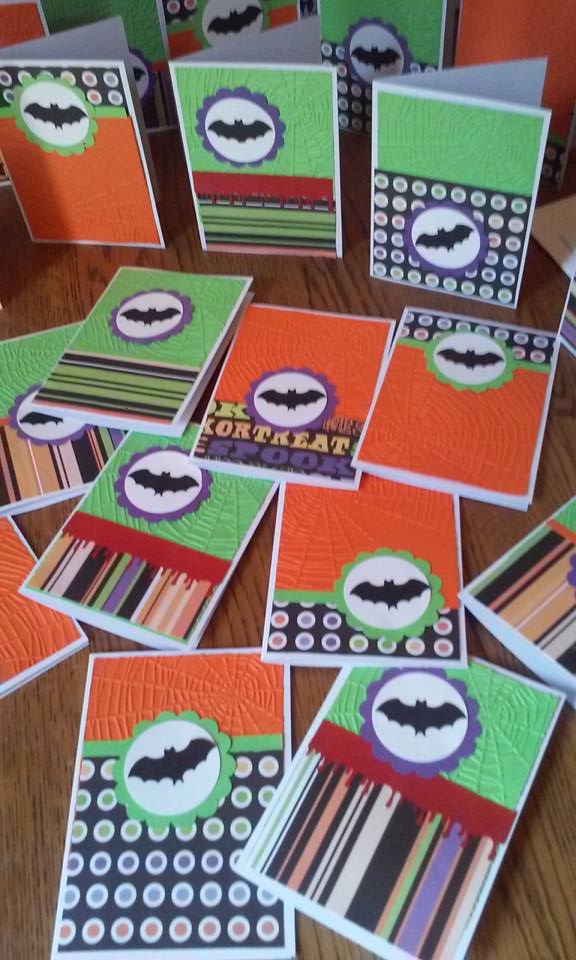 Taste Of Craftiness: Halloween Themed Cards