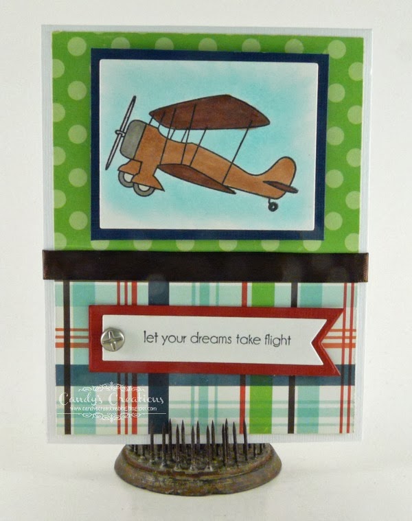 Candy's Creations: AIRPLANE CARD