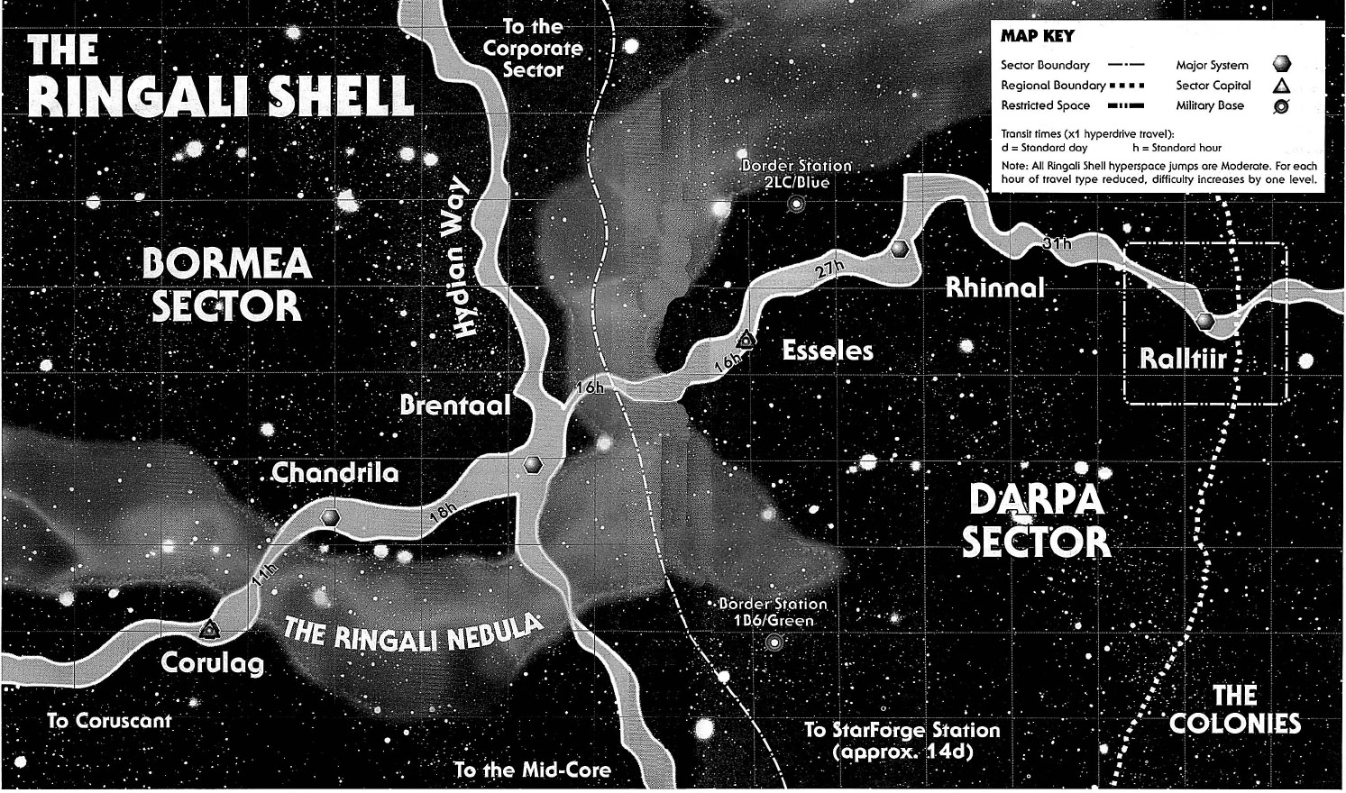 NAN GILIATH (The Valley of Starlight): Campaign Map for Star Wars Armada