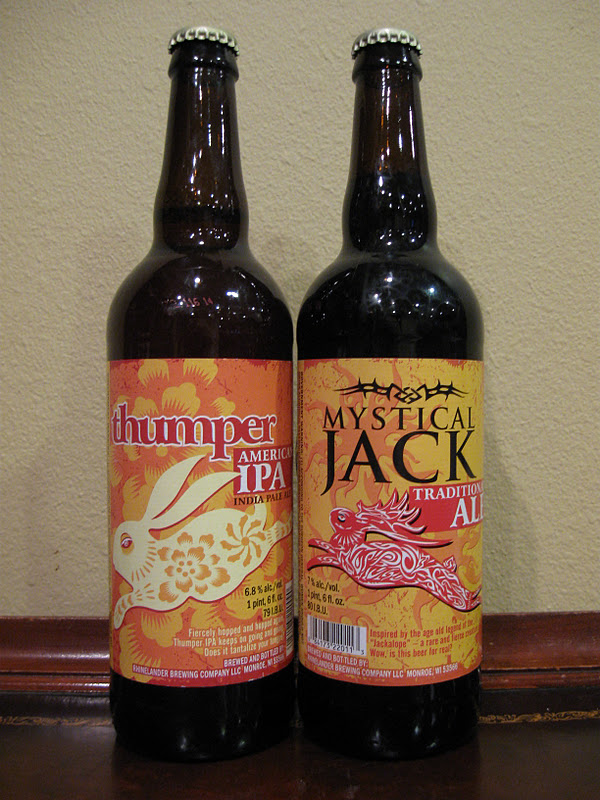 Doing Beer Justice: Imperial Jack Double IPA; Thumper American IPA ...