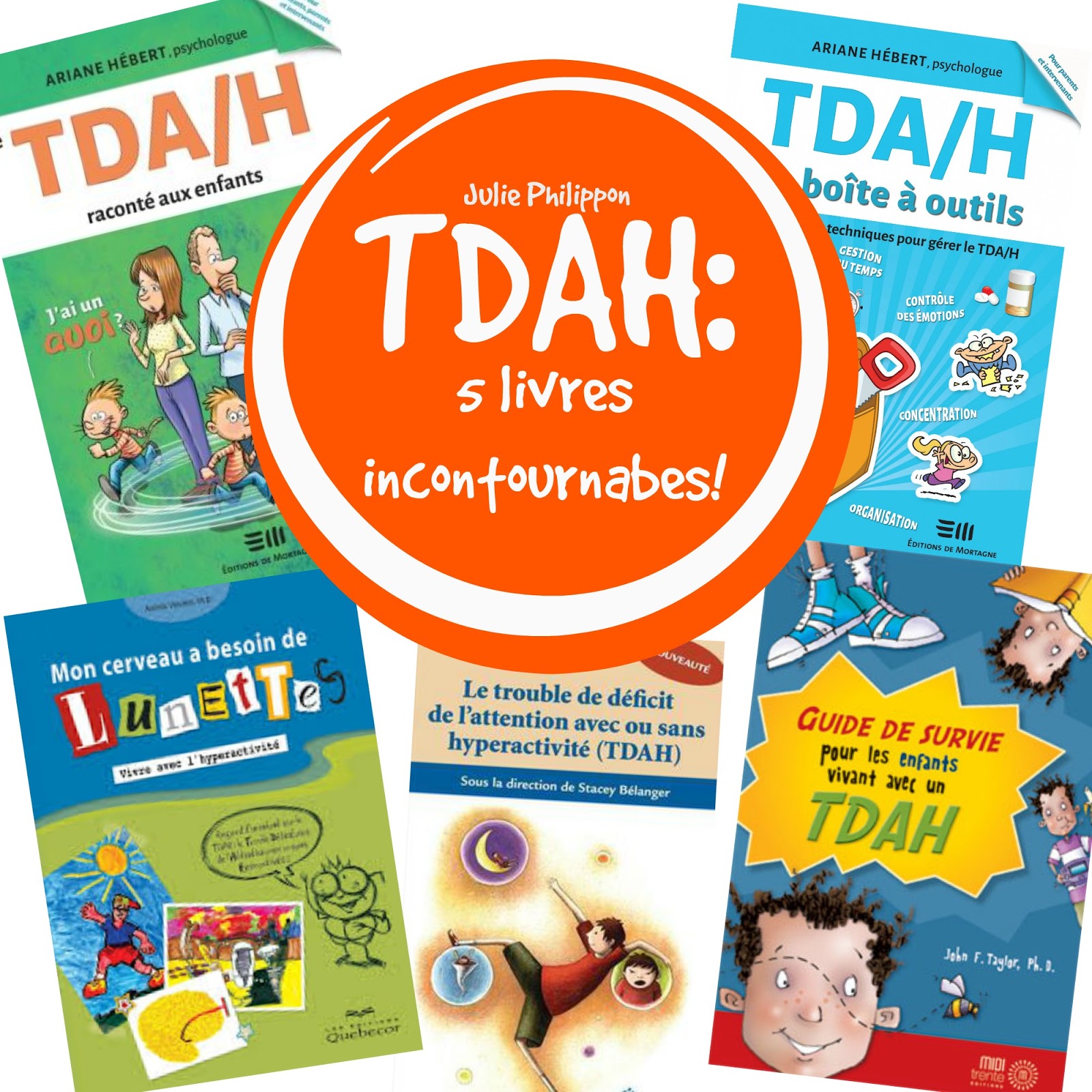TDAH: 5 livres incontournables