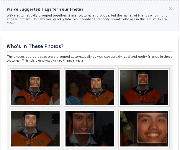 Photo Tagging + Facial Recognition | Daveil