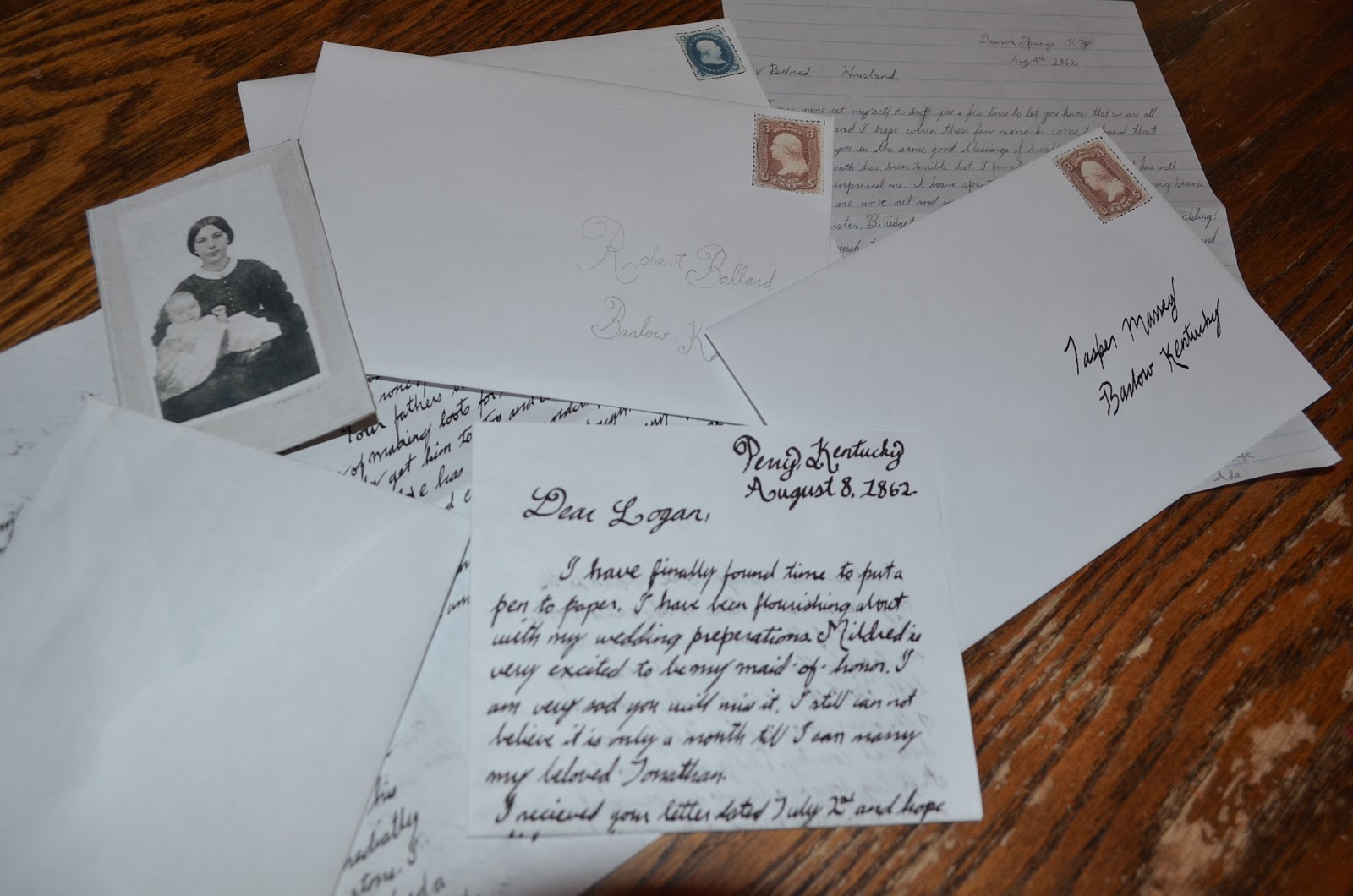 Stitches Of The Past: Endeavors in 1860's Letter writing.