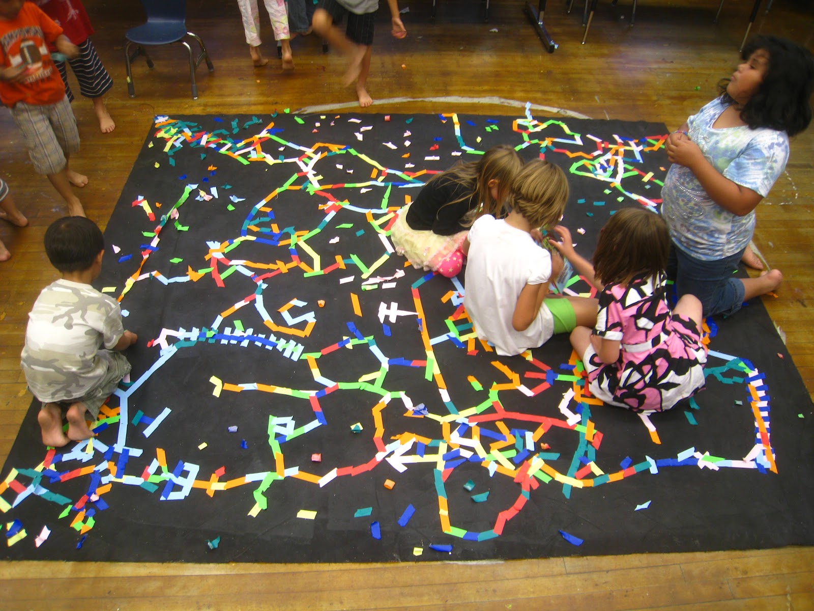 We-Make-Marks: The Tape Project