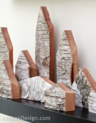 Ashbee Design: Birch Bark Houses • DIY
