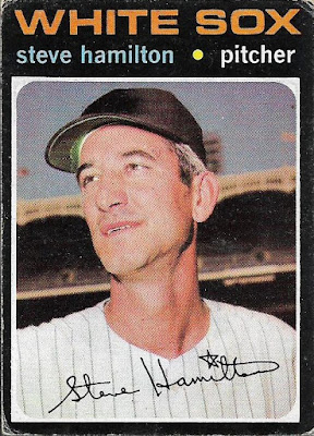 Topps 1971: no. 627 - steve hamilton