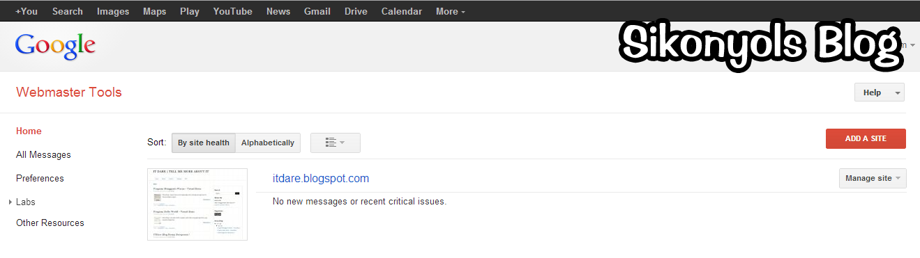Tutorial Lengkap Mendapatkan Google Meta Tag - Sikonyols | Catatan ...