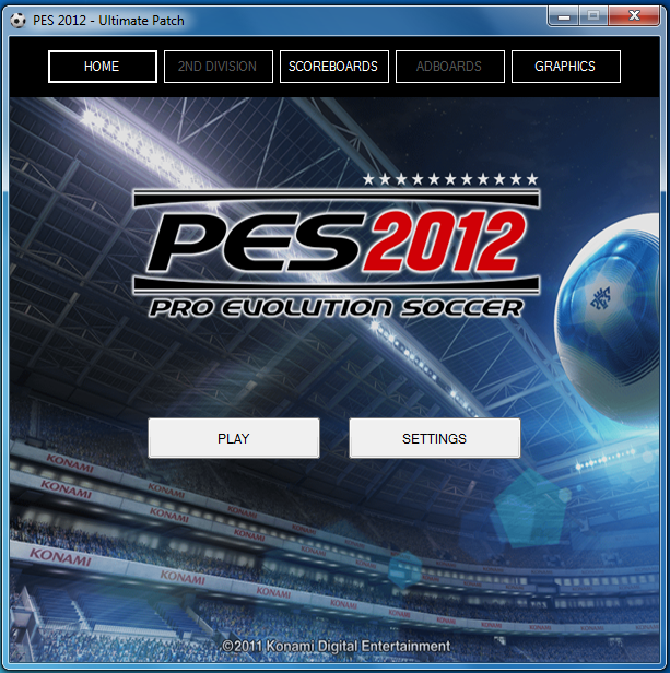 Soccer Edit: PES 2012 Ultimate Patch - v0.2