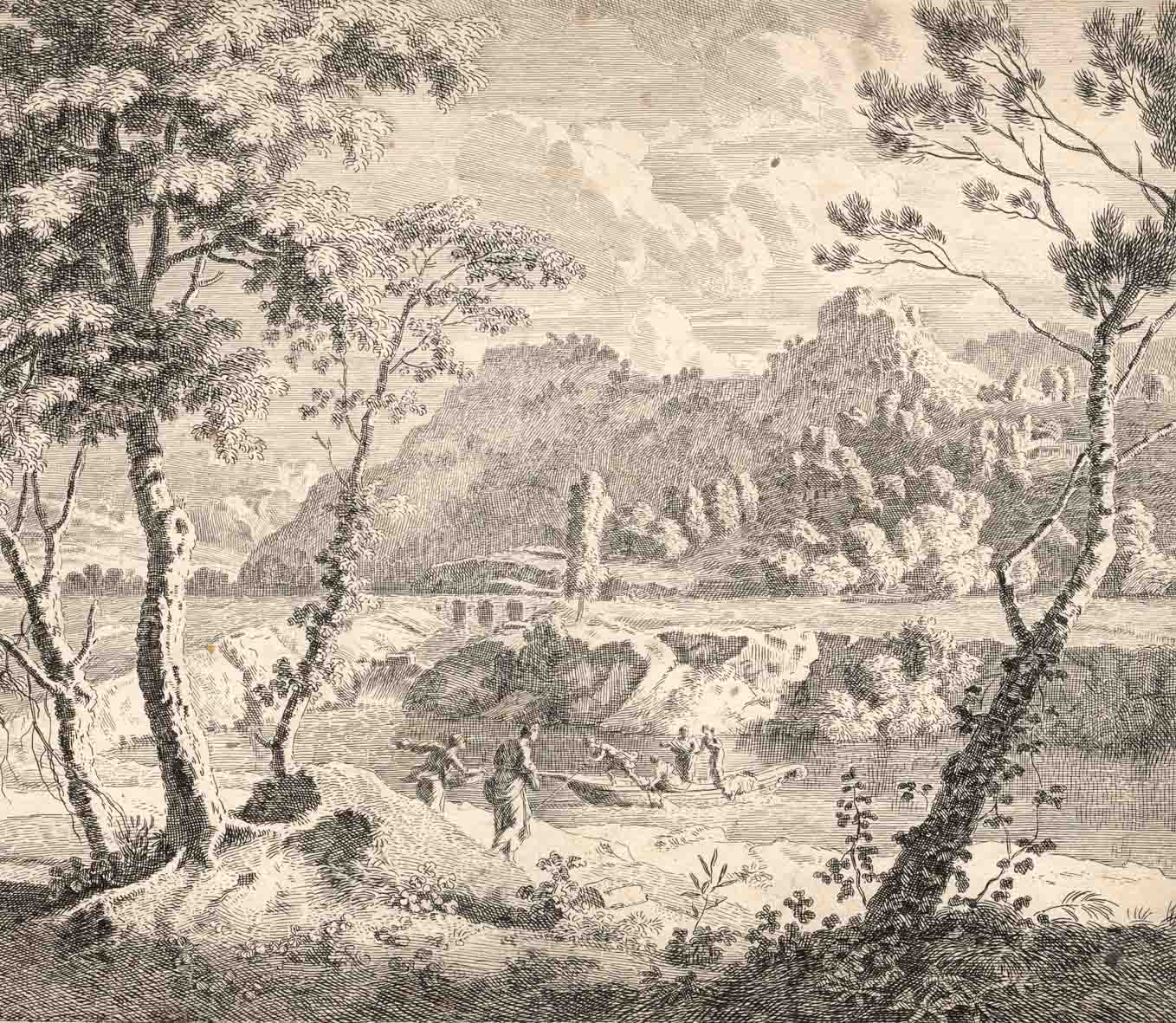 Prints and Principles: Johannes Glauber’s etching, “Landscape with a ...