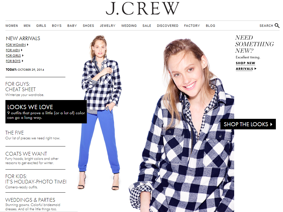 J.Crew Aficionada: October 2014