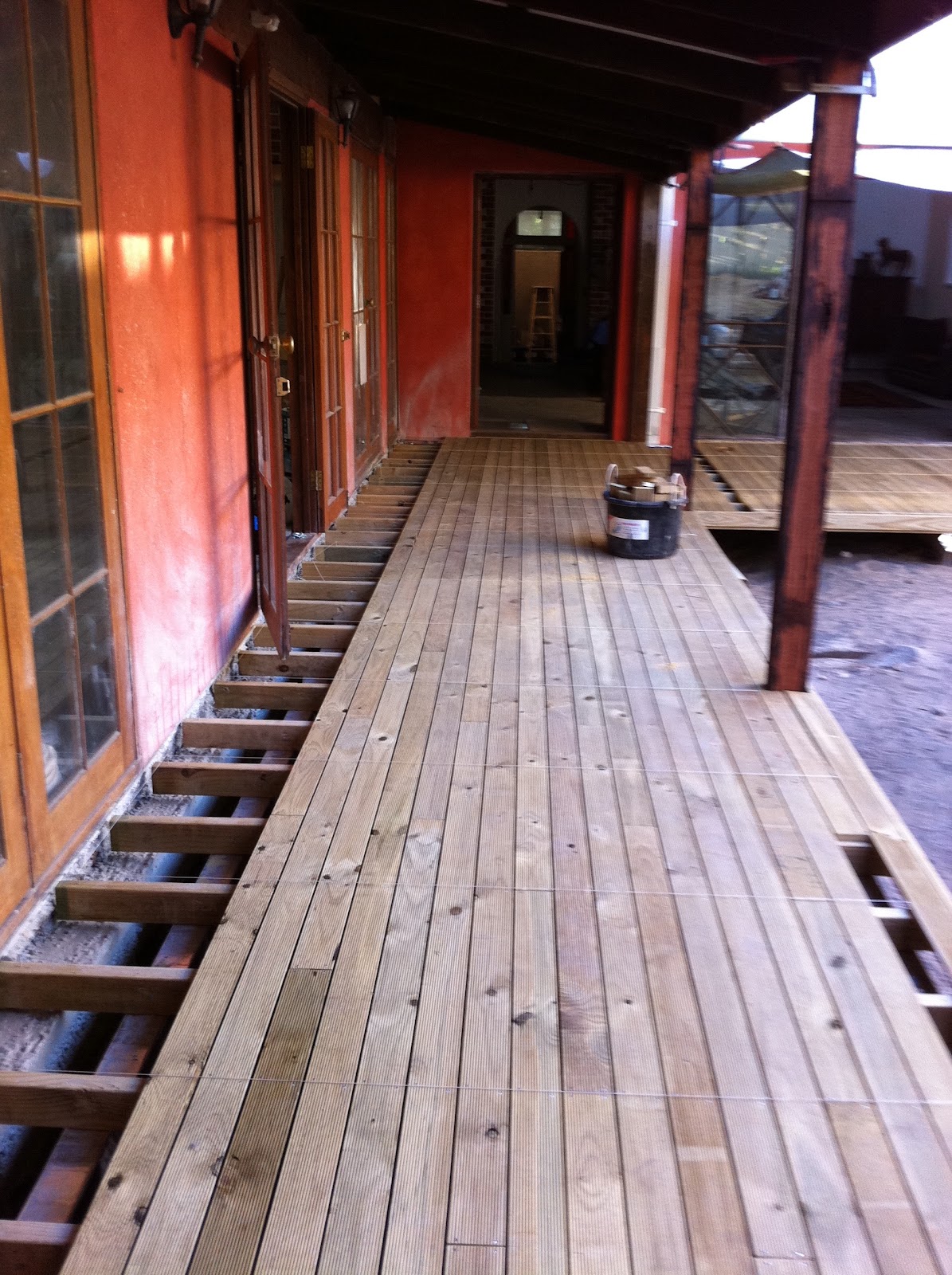 The Joy of Wood: Building a timber deck.