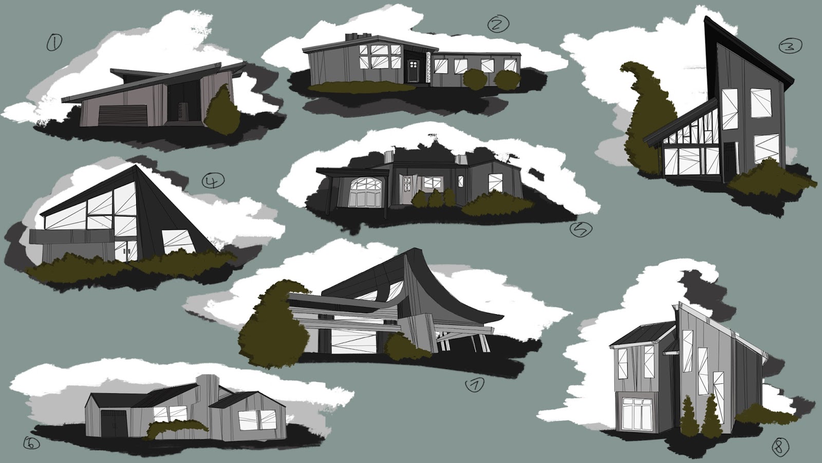 Fly Swat Studios: Exterior house thumbnails