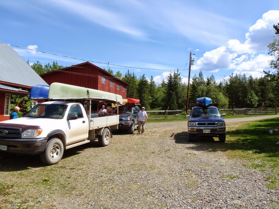 Life in a little log cabin: Canoeing Tsilcho Creek & Pinchi Lake