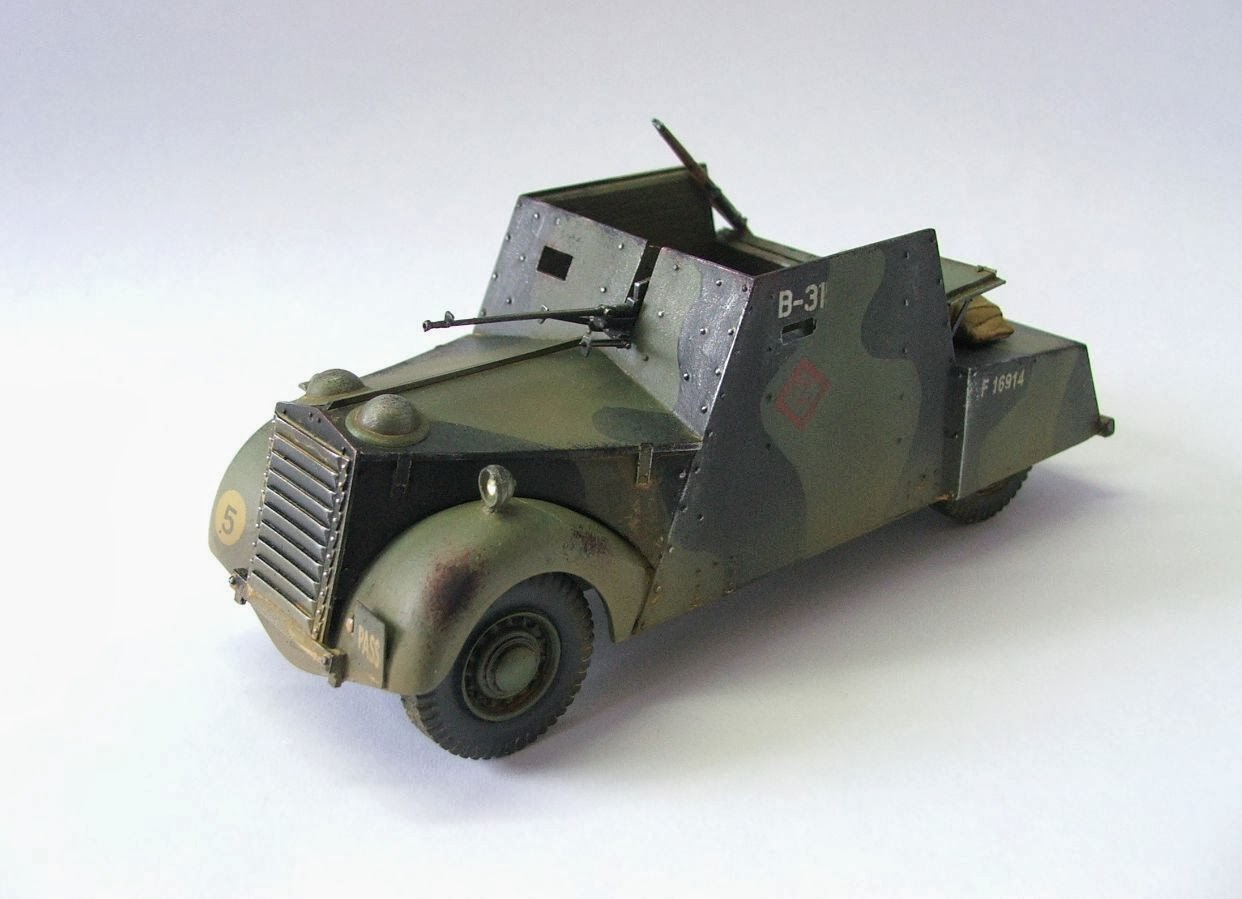 Panzerserra Bunker- Military Scale Models in 1/35 scale: Beaverette Mk ...