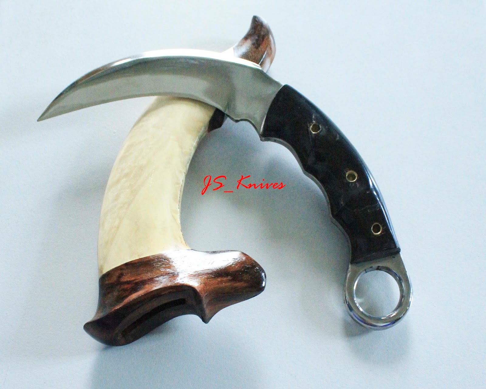 KERAMBIT KUKU MACAN SMALL TANDUK KERBAU ( KODE JS 019 A13 ) ~ Jawara ...