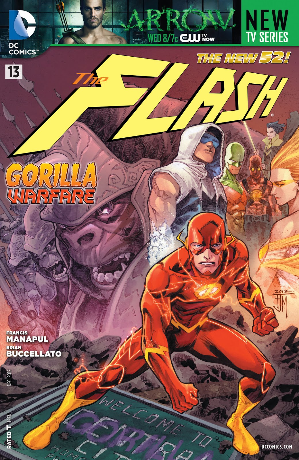 COMIC BOOK FAN AND LOVER: FLASH: GORILLA WARFARE, PARTE 1. REY GRODD ...