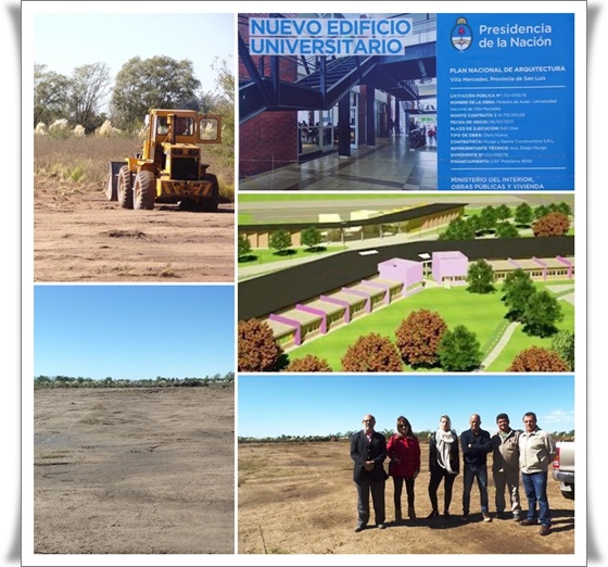 NOTICIAS: AUTORIDADES DE LA UNViMe RECORRIERON EL CAMPUS UNIVERSITARIO