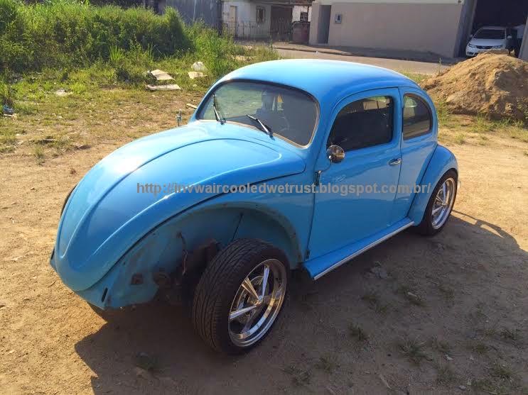 In VW air cooled we trust!: Fusca 53 do Seu Hélio Schnell, retoque e ...