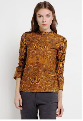 10 Model Batik Terbaru Edisi Minggu Ini | Model Baju Batik Kantor