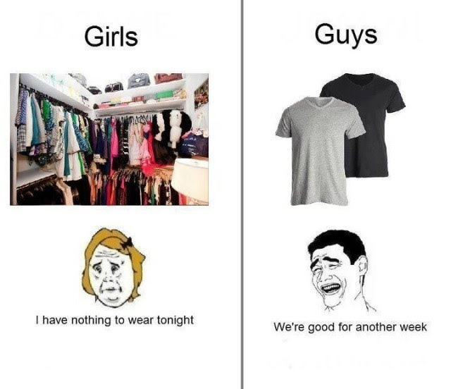 23 Pictures That Show The Hilarious Difference Between Men And Women.