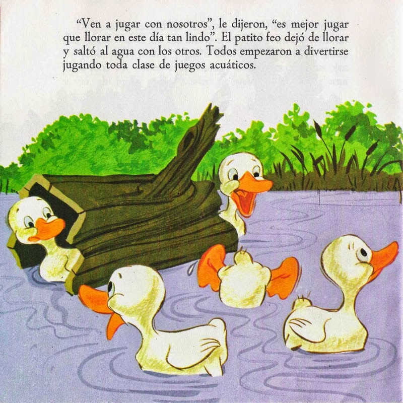 Cuento del patito feo ~ Aprendamos pintando!