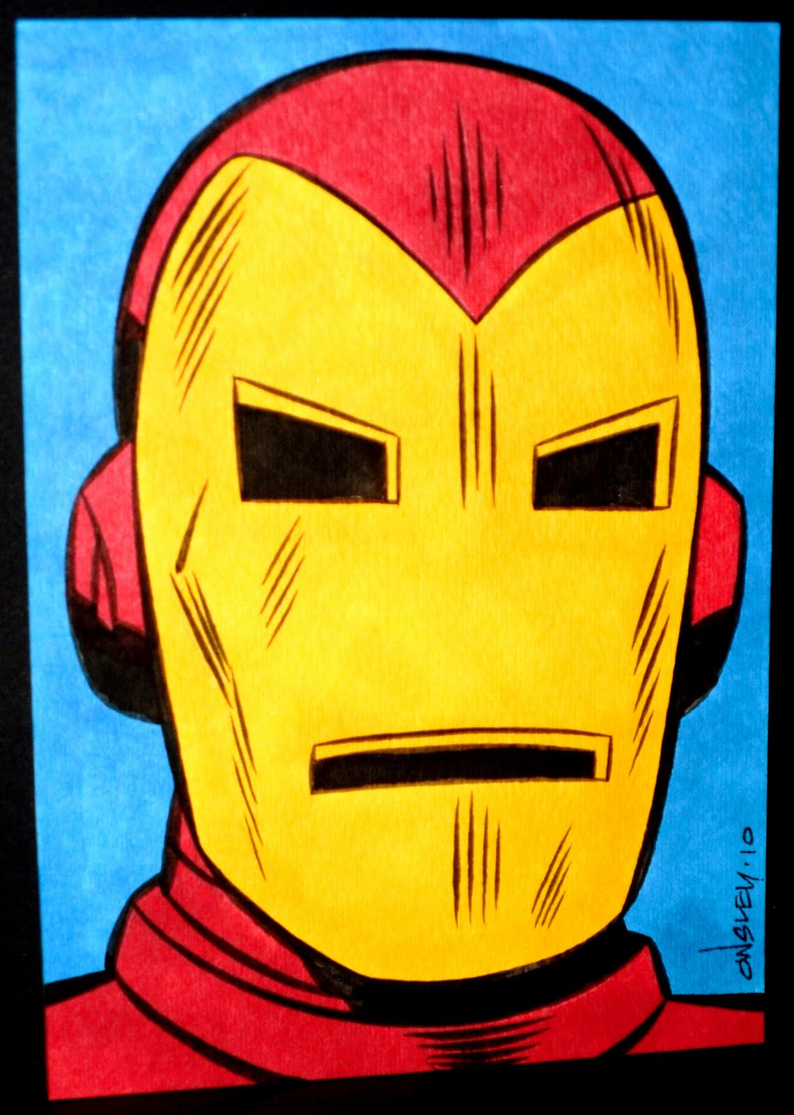 Patrick Owsley Cartoon Art and More!: THE INVINCIBLE IRON MAN!