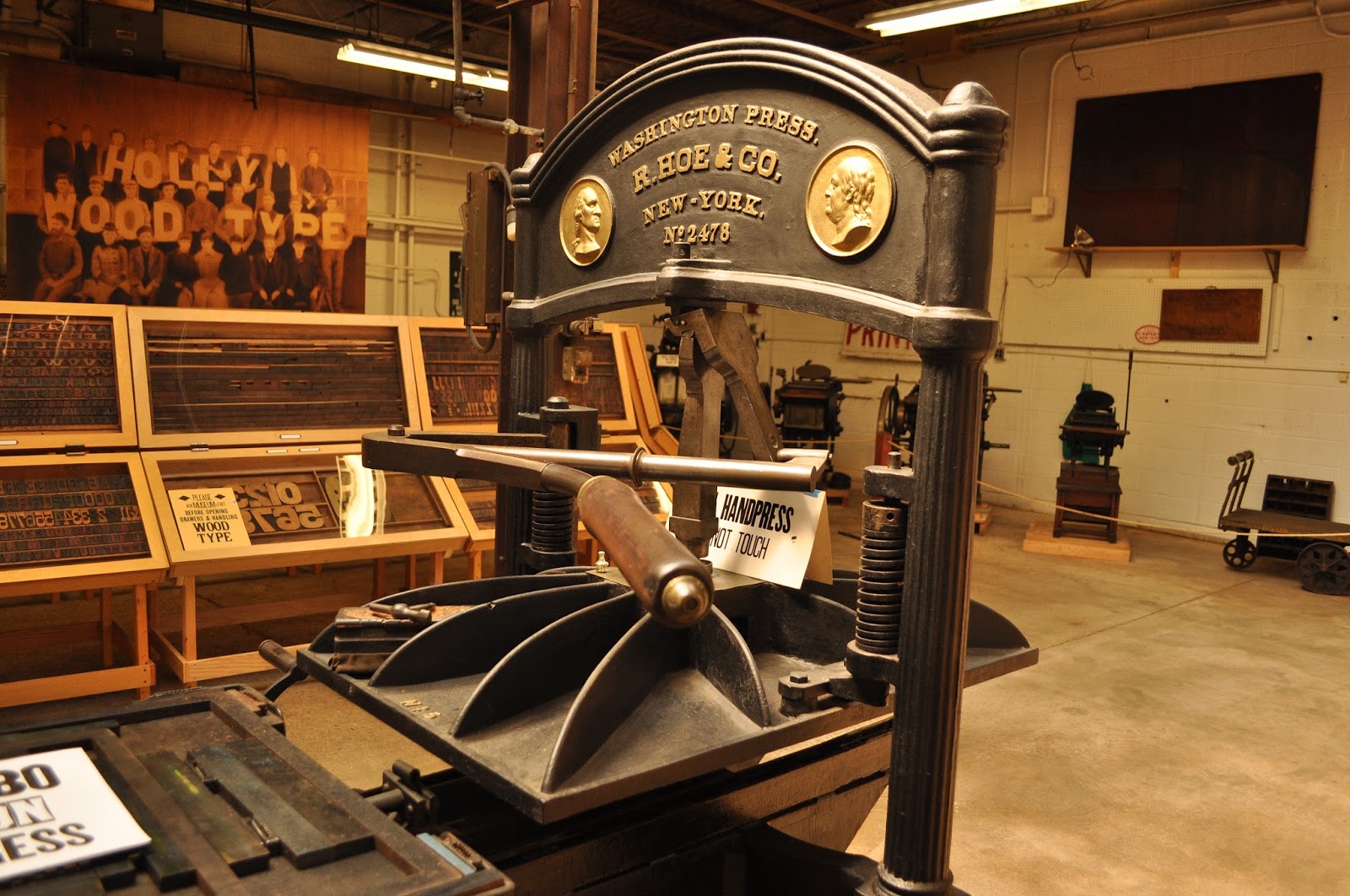 Hamilton Wood Type & Printing Museum: 6. Historical Presses