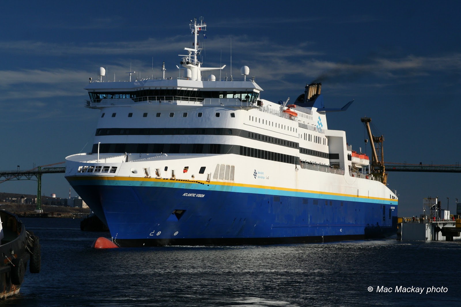 Shipfax: Atlantic Vision out of drydock