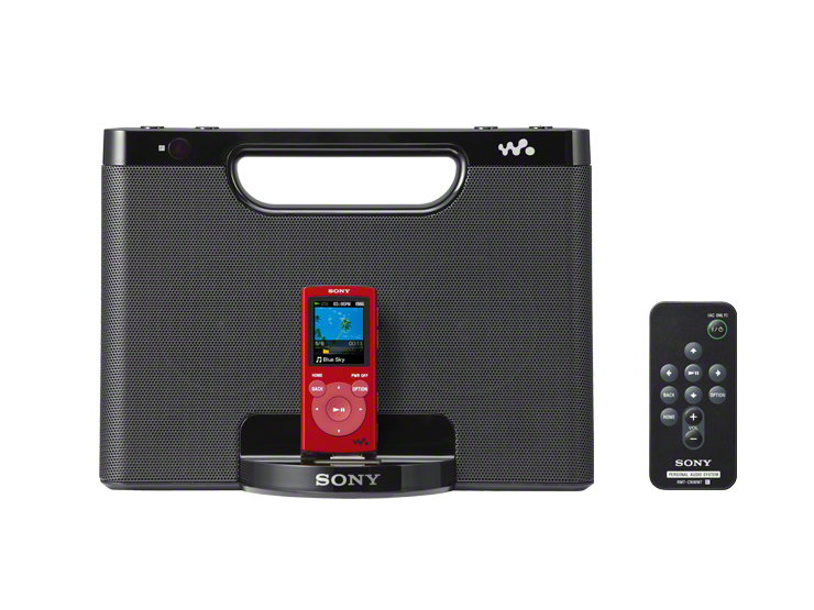 Sony Introduces New Speaker Docks for Walkman - The Walkman Blog
