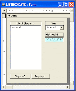List Box and Date Part One ~ LEARN MS-ACCESS TIPS AND TRICKS