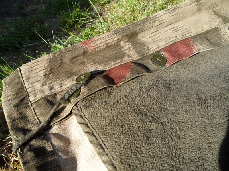 Four Bees: Bundesgrenzschutz Parka, BGS Sumpfmuster Camo