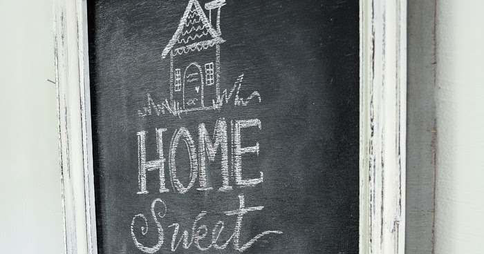 DIY Chalkboard Message Center | anderson + grant