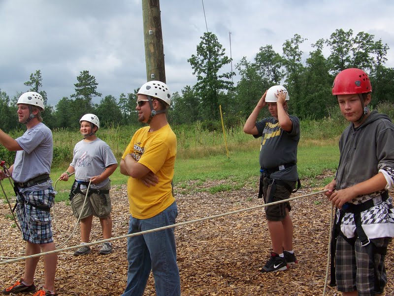 Summers of Pathways: Dangle Duo + Rockwall + Low Ropes = A Great Start ...