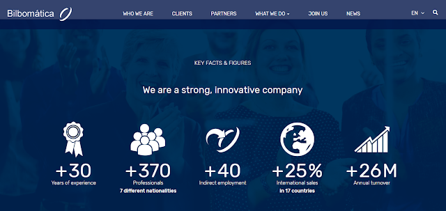 Nueva Web de Bilbomática. "Te acompañamos en la transformación digital de tu negocio" ~ Innovación