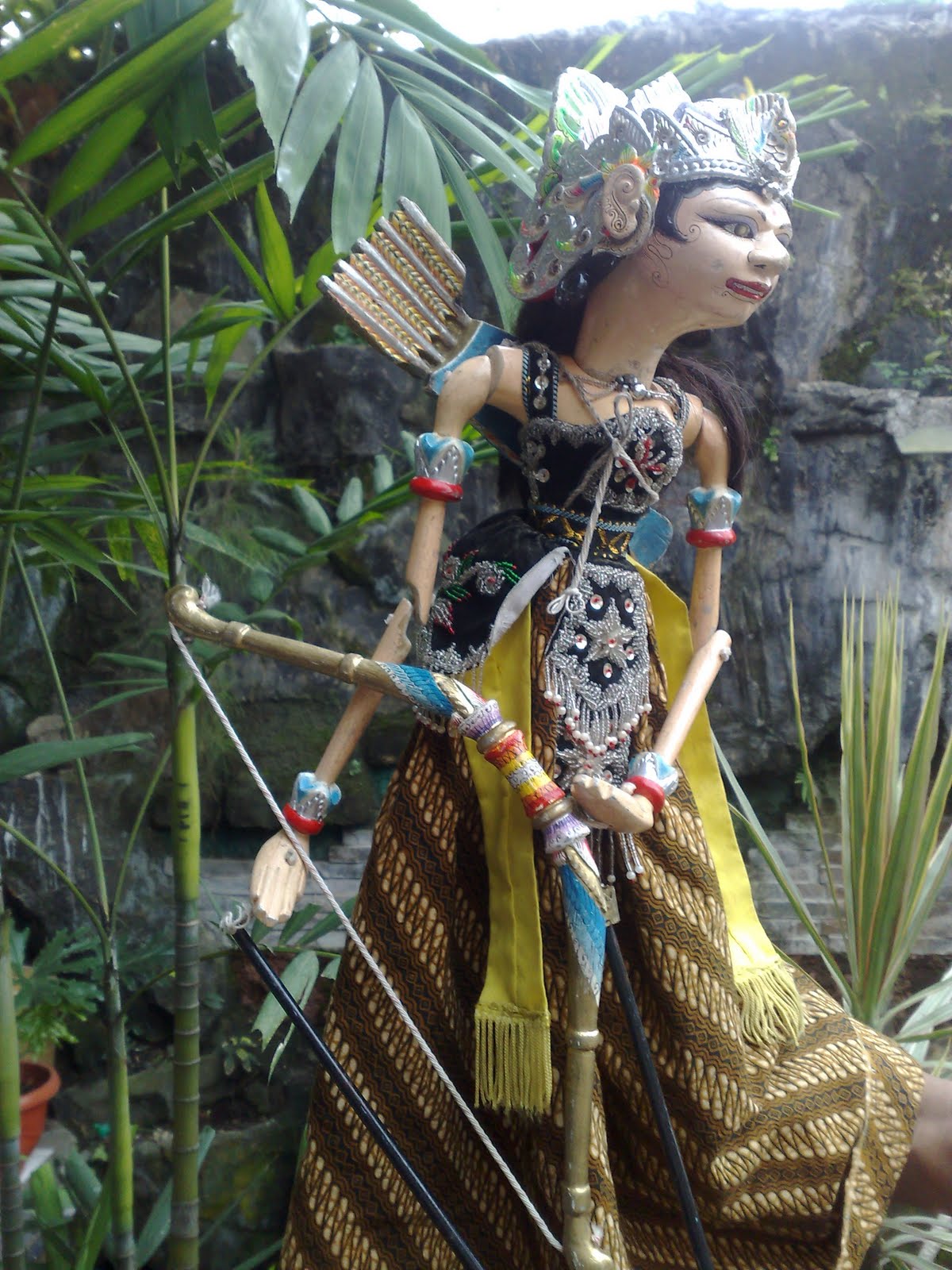 FOTO-FOTO KARAKTER & NAMA TOKOH WAYANG GOLEK