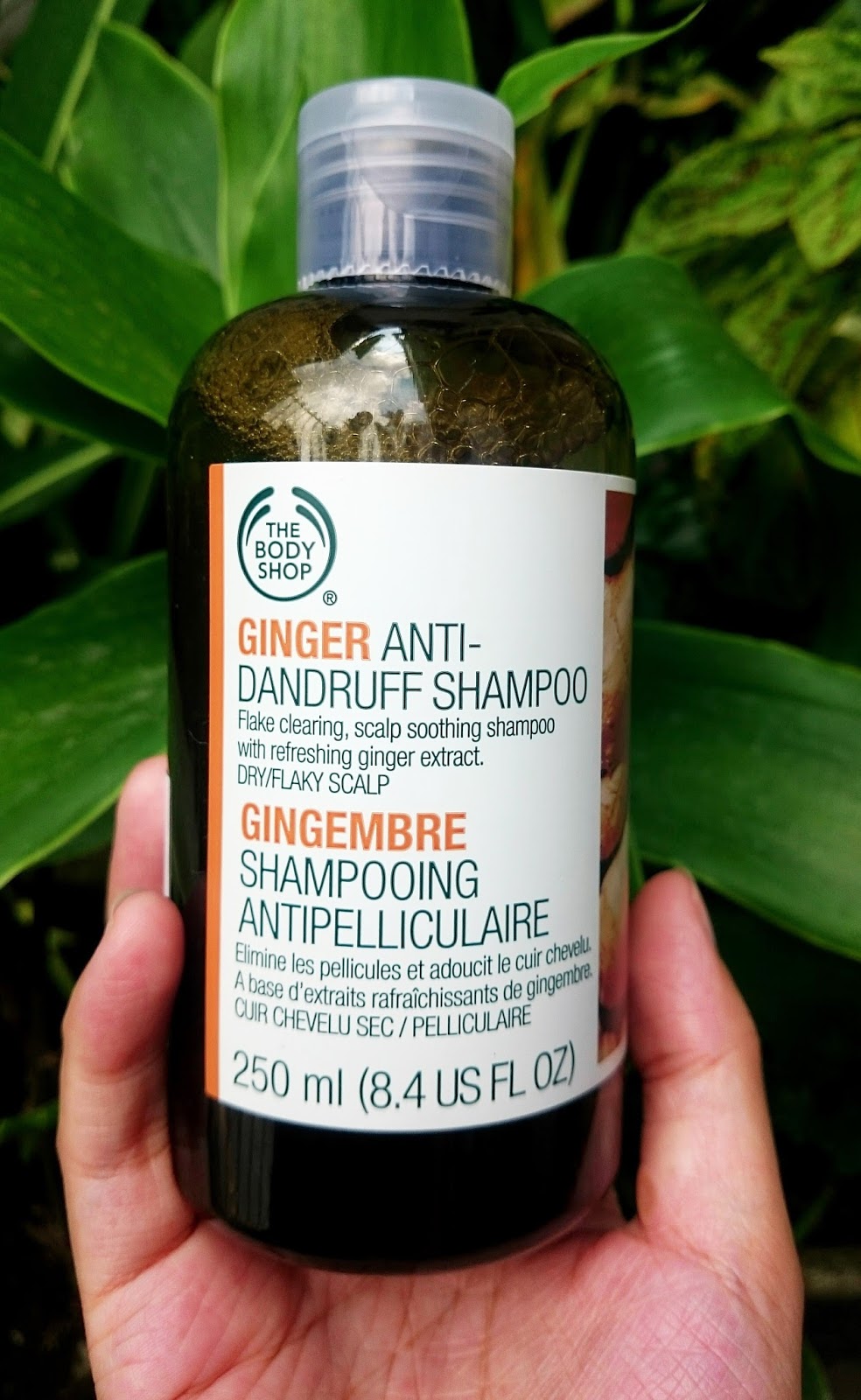 Peachy Pink Sisters: The Body Shop: Ginger Anti-Dandruff Shampoo
