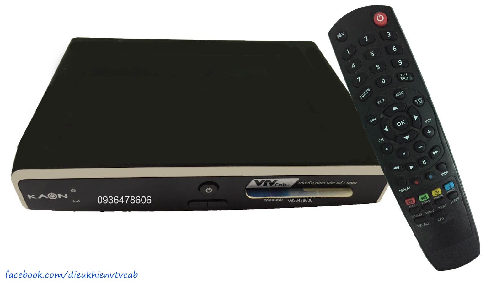 Bán điều khiển đầu thu VTVCAB, SCTV chính hãng toàn quốc không giới hạn ...